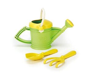 green toys watering can toy, green