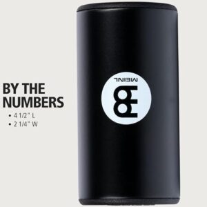 Meinl Percussion SH10-M-BK Medium Studio Shaker, Black