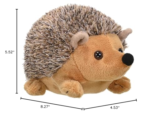 Wild Republic Hedgehog Plush, Stuffed Animal, Plush Toy, Gifts for Kids, Cuddlekins, 8", Multi (13430)