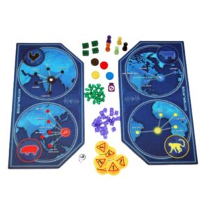 Pandemic State of Emergency Board Game EXPANSION | Family Board Game | Strategy Board Game | Cooperative Board Game | Ages 8+ | 2 to 4 players | Average Playtime 45 minutes | Made by Z-Man Games