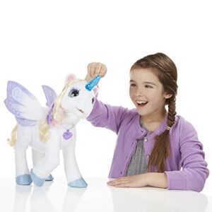 furReal StarLily, My Magical Unicorn Interactive Plush Pet Toy, Light-up Horn, Ages 4 and Up(Amazon Exclusive)