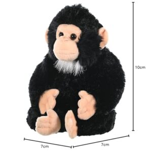 Wild Republic Chimp Stuffed Animal Plush Toy, Multi (16521), 12"