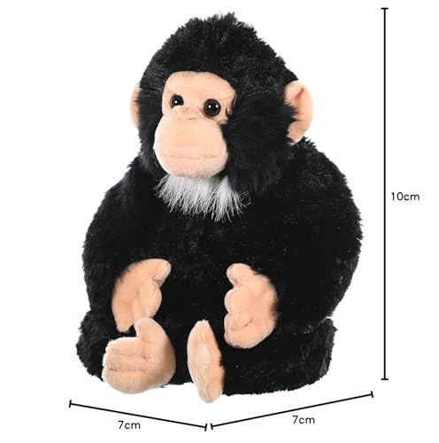 Wild Republic Chimp Stuffed Animal Plush Toy, Multi (16521), 12"