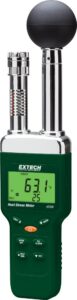 extech ht200 heat stress wgbt meter , black