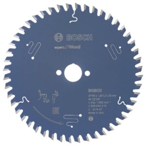 Bosch 2608644015 EXWOH 6.3" x 20mm 48T Circular saw blade Top Precision