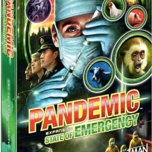 Pandemic State of Emergency Board Game EXPANSION | Family Board Game | Strategy Board Game | Cooperative Board Game | Ages 8+ | 2 to 4 players | Average Playtime 45 minutes | Made by Z-Man Games