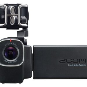 Zoom Q8 Handy Video Recorder, 3M High Definition Video, Stereo Microphones Plus Two XLR/TRS Combo Inputs, Four Tracks of Audio Recording, for Recording, Music, Video, YouTube Videos, Livestreaming