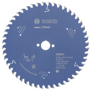 Bosch 2608644045 EXWOH 7.48" x 20mm 48T Circular saw blade Top Precision