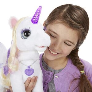 furReal StarLily, My Magical Unicorn Interactive Plush Pet Toy, Light-up Horn, Ages 4 and Up(Amazon Exclusive)