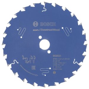 bosch 2608644137 excwh 6.5" x 20mm 24t circular saw blade top precision