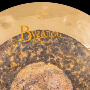 Meinl Cymbals Byzance 15" Dual Hihats, Pair — Made in Turkey — Hand Hammered B20 Bronze, 2-Year Warranty, B15DUH