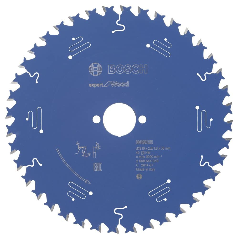 Bosch 2608644059 EXWOH 8.27" x 30mm 40T Circular saw blade Top Precision