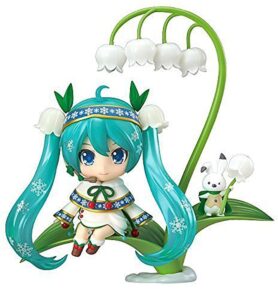 good smile snow miku: snow bell ver. nendoroid action figure