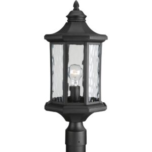 progress lighting p6429-31 edition 1 light post lantern, 9", black