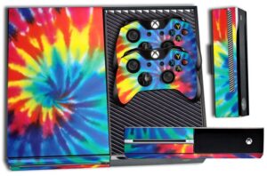 247 skins graphics kit sticker decal compatible with xbox one and wireless controllers - trippy