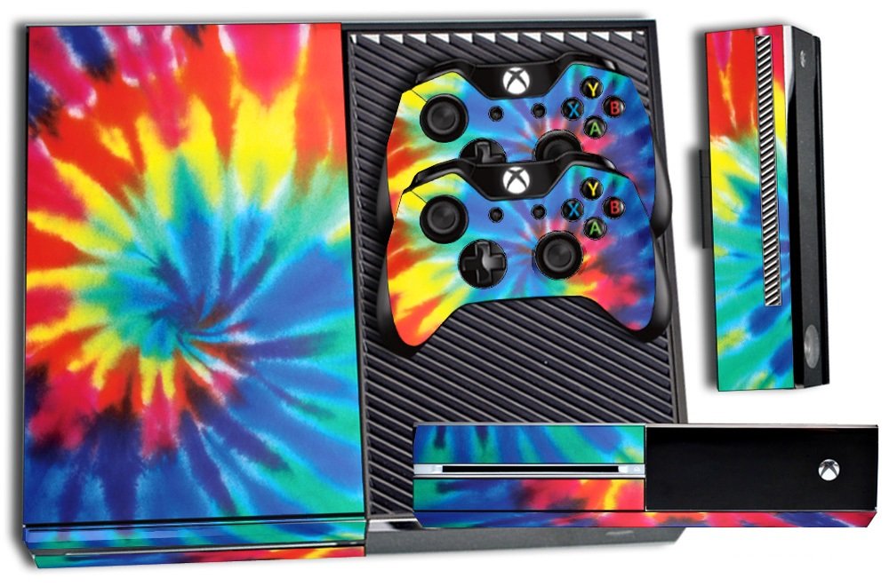 247 Skins Graphics kit Sticker Decal Compatible with Xbox One and Wireless Controllers - Trippy