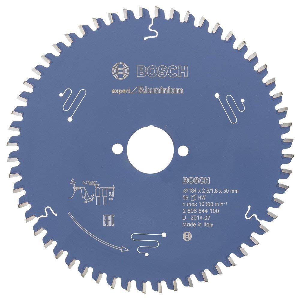 Bosch 2608644100 Circular Saw Blade "Top Precision" Exalh 7.24inx30mm 56T