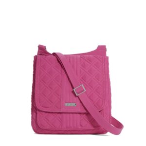 vera bradley mail bag in fuchsia, 13544-478