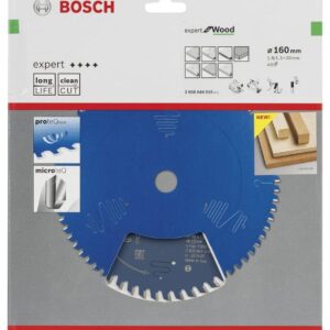 Bosch 2608644015 EXWOH 6.3" x 20mm 48T Circular saw blade Top Precision