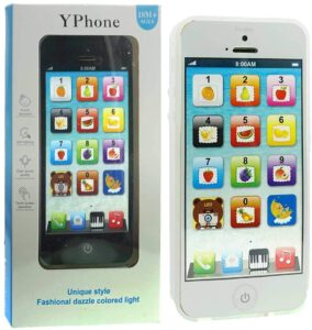 1 pc phone kids learning toy play cell phone with usb recharable