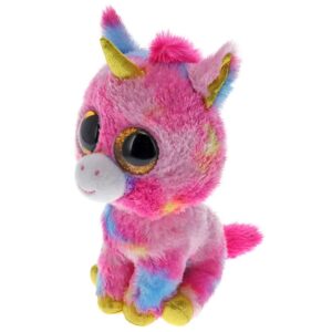 ty beanie boos fantasia - multicolor unicorn reg