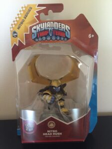 skylanders trap team nitro head rush exclusive figure pack