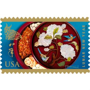 2015 lunar year of the ram forever stamps sheet of 12 scott 4957 by usps