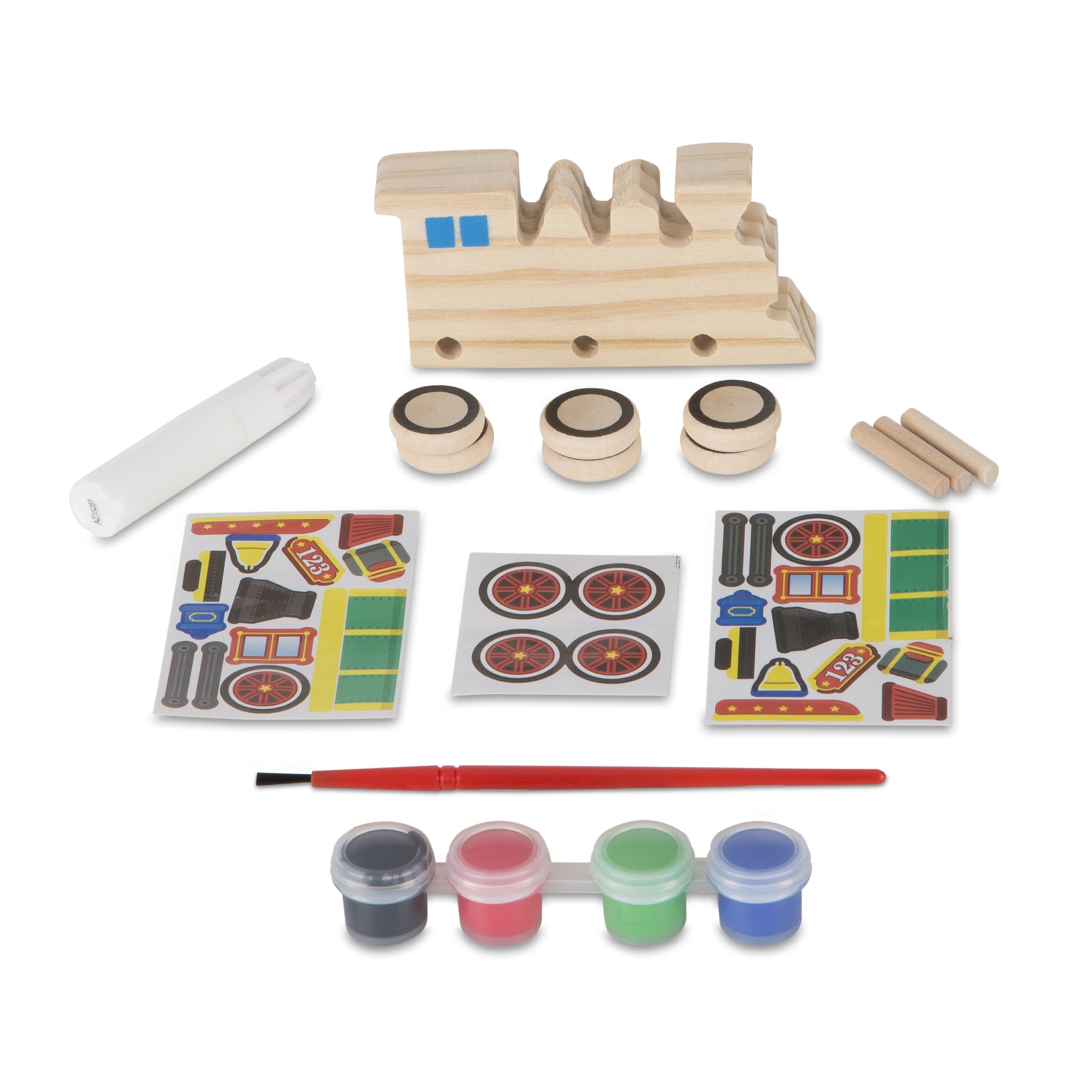 Melissa & Doug Train Wooden Craft Kit