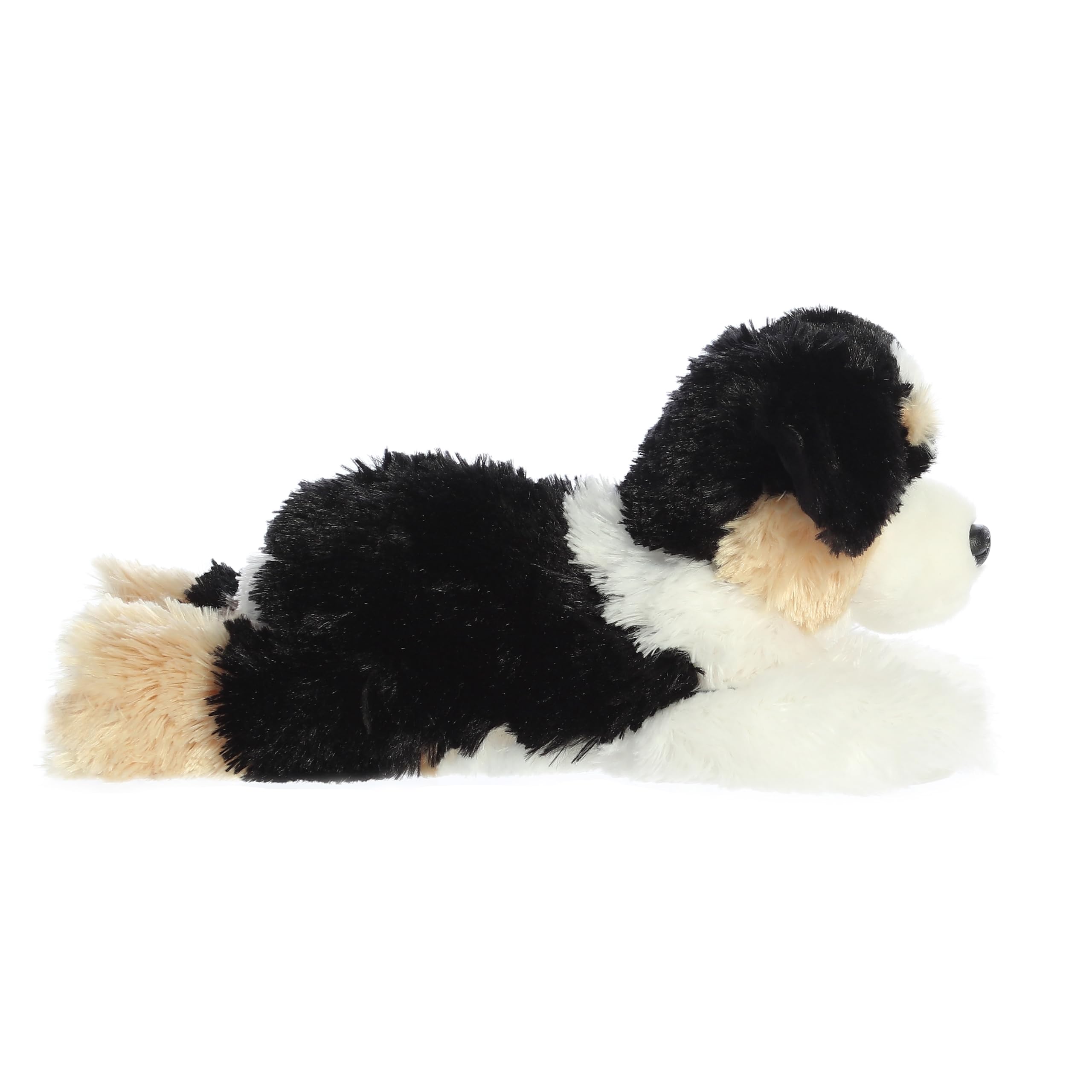 Aurora® Adorable Flopsie™ Auzzie™ Stuffed Animal - Playful Ease - Timeless Companions - Black 12 Inches