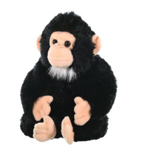 Wild Republic Chimp Stuffed Animal Plush Toy, Multi (16521), 12"