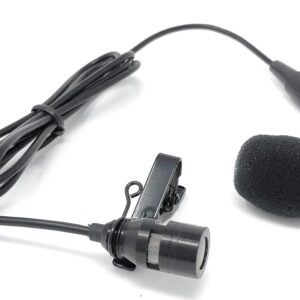 Lavalier Lapel Mic with 4 pin Mini XLR TA4F Connector for Shure