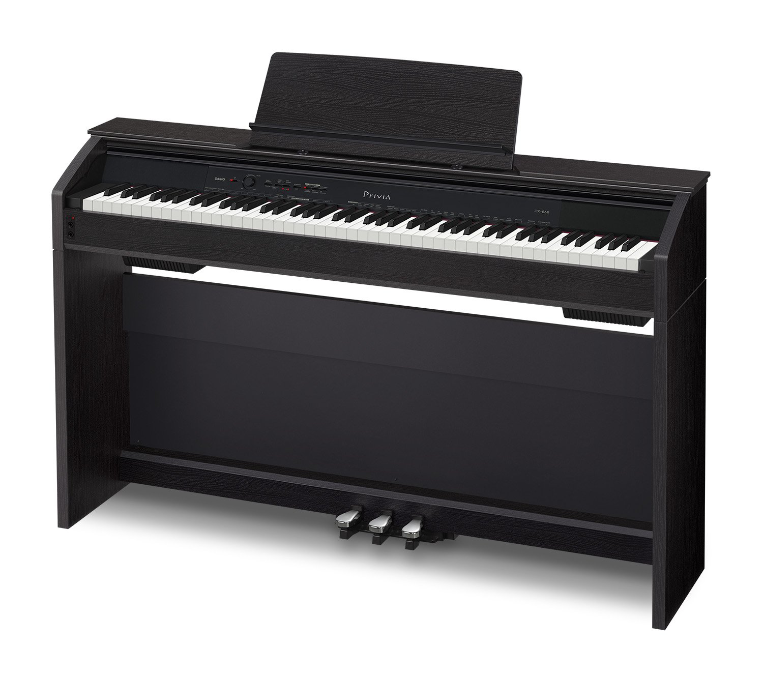 Casio PX860 BK Privia Digital Home Piano, Black