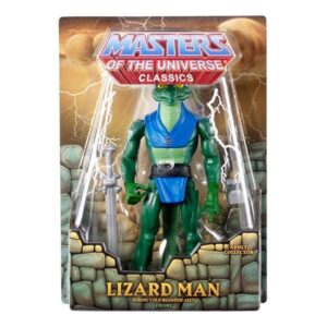 masters of the universe classics club eternia lizard man action figure (mattel toys)