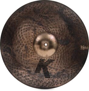 avedis zildjian company k custom organic ride cymbal - 21 inches