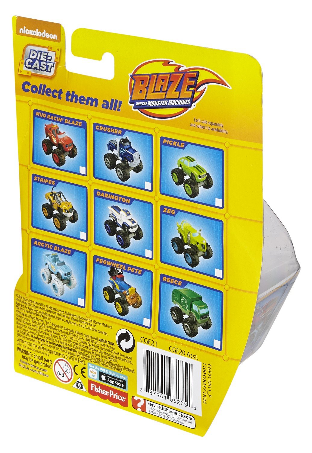 Fisher-Price Nickelodeon Blaze & The Monster Machines, Blaze