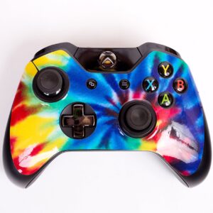 247 Skins Graphics kit Sticker Decal Compatible with Xbox One and Wireless Controllers - Trippy