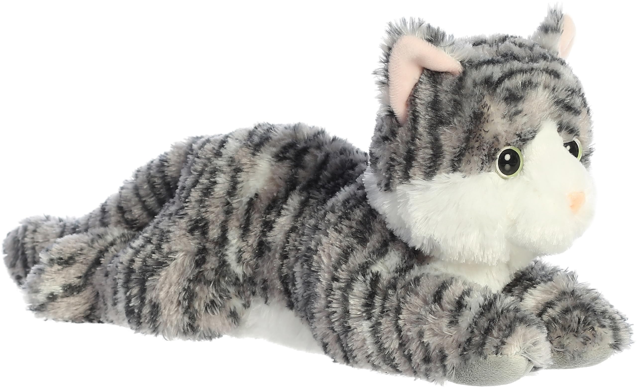 Aurora® Adorable Flopsie™ Lily™ Stuffed Animal - Playful Ease - Timeless Companions - Gray 12 Inches