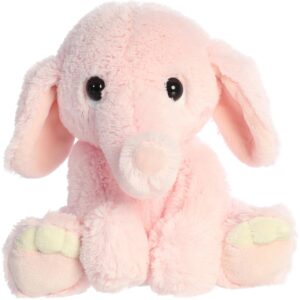 Aurora® Playful Lil Benny Phant™ Baby Stuffed Animal - Soft & Cuddly Toy - Imaginative Play - Pink 10 Inches