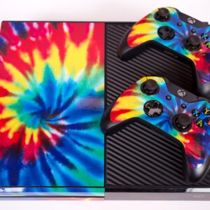 247 Skins Graphics kit Sticker Decal Compatible with Xbox One and Wireless Controllers - Trippy