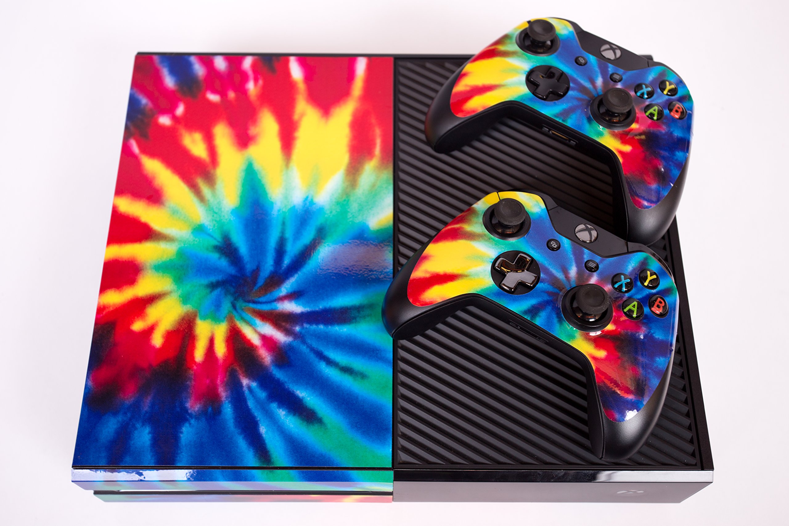 247 Skins Graphics kit Sticker Decal Compatible with Xbox One and Wireless Controllers - Trippy