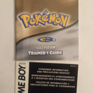 Pokemon Gold Version Game [Game Boy Color]