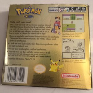 Pokemon Gold Version Game [Game Boy Color]