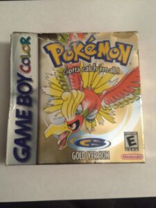 pokemon gold version game [game boy color]