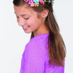 Creativity for Kids Flower Crowns Craft Kit - Create 4 Hair Accessories