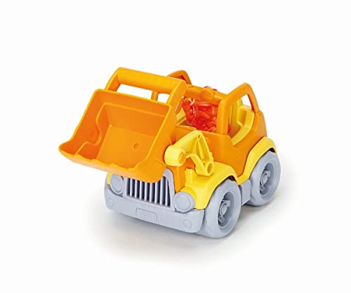 Green Toys Scooper Construction Truck, Yellow/Orange