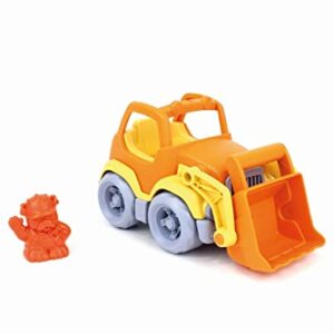 Green Toys Scooper Construction Truck, Yellow/Orange