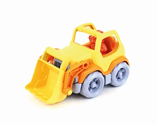 Green Toys Scooper Construction Truck, Yellow/Orange