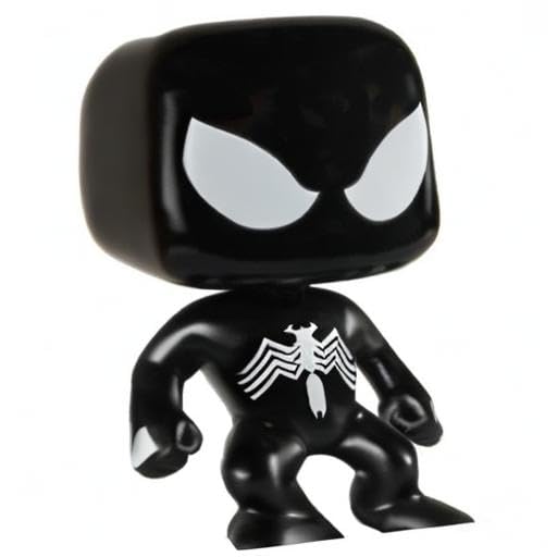 Funko Spider-Man POP! Marvel Black Suit Spider-Man Exclusive Vinyl Bobble Head #79