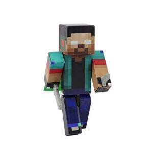 herobrine - 4" action figure toy, plastic craft by endertoys