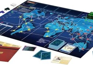 Pandemic Legacy Season 1 Blue Edition Board Game for Adults and Family | Cooperative Board Game | Ages 13+ | 2 to 4 players | Average Playtime 60 minutes | Made by Z-Man Games